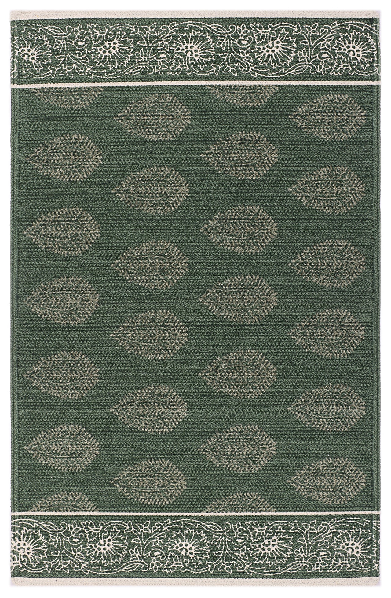 Indian Buta design Dhurrie – Rajbespoke